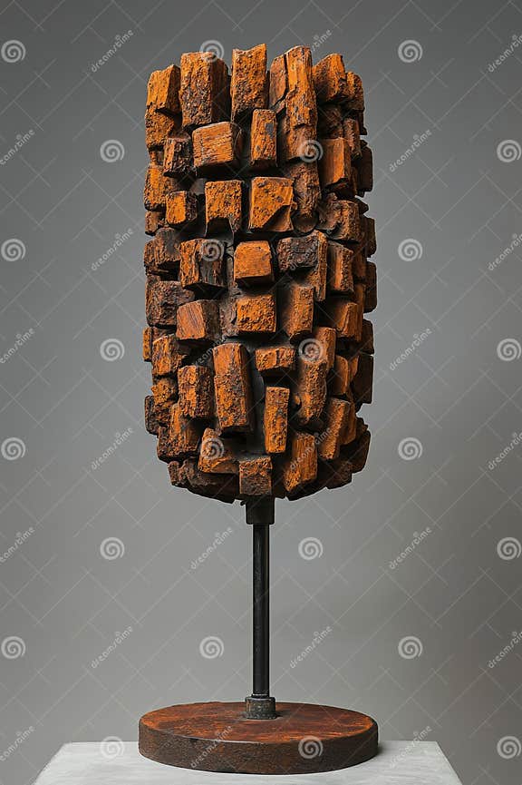 Unique Modern Microphone Stands in Artistic Display within a ...