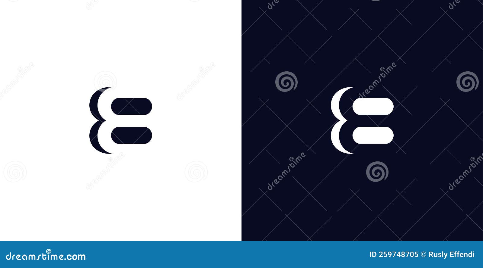 Unique and Modern Number 8 Logo Design Stock Vector - Illustration of ...