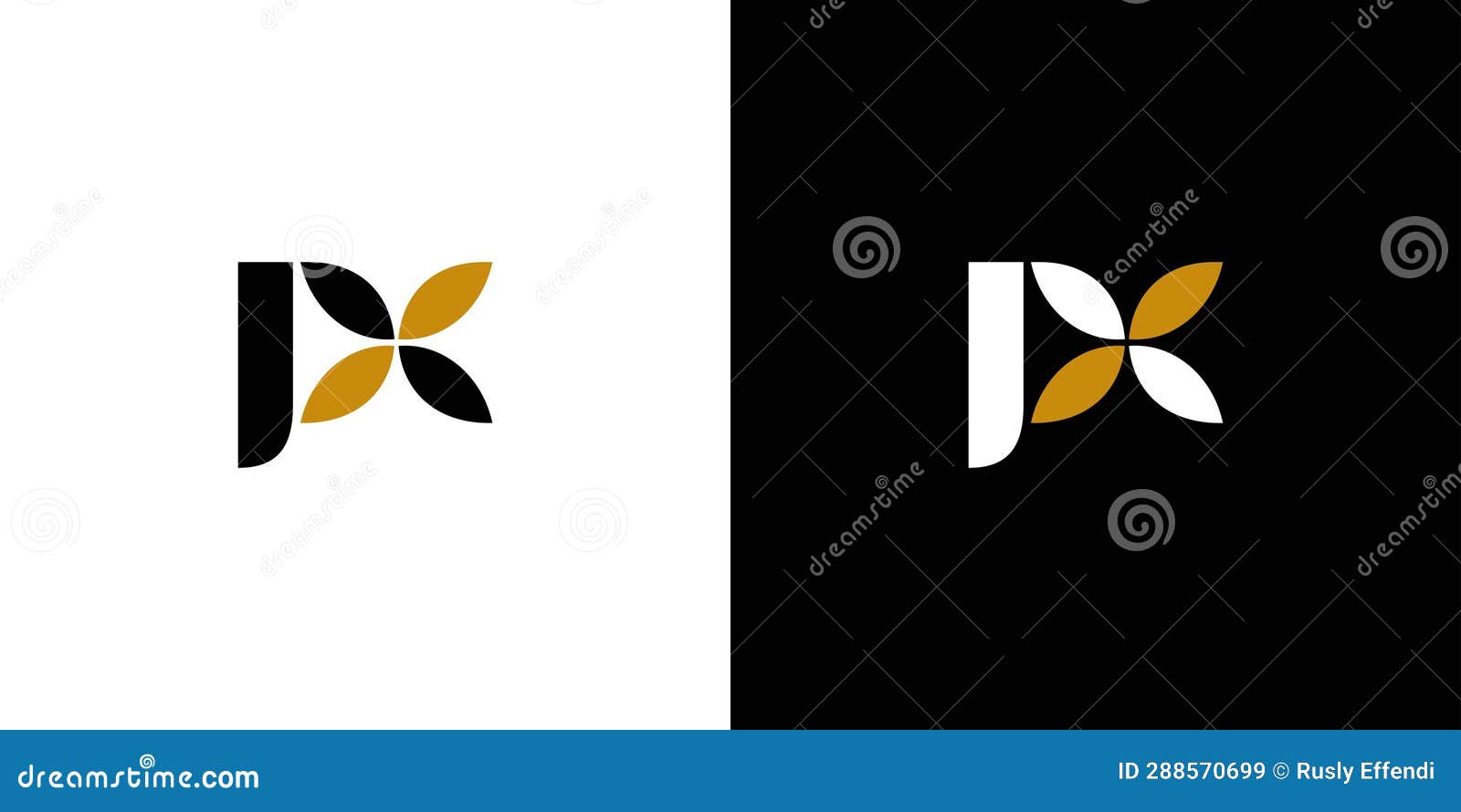 Unique and Modern PX Logo Design Stock Vector - Illustration of ...