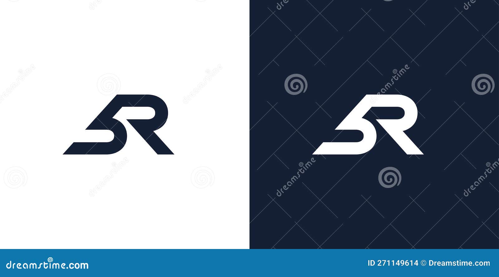 Unique and Modern 5R Logo Design Stock Vector - Illustration of ...