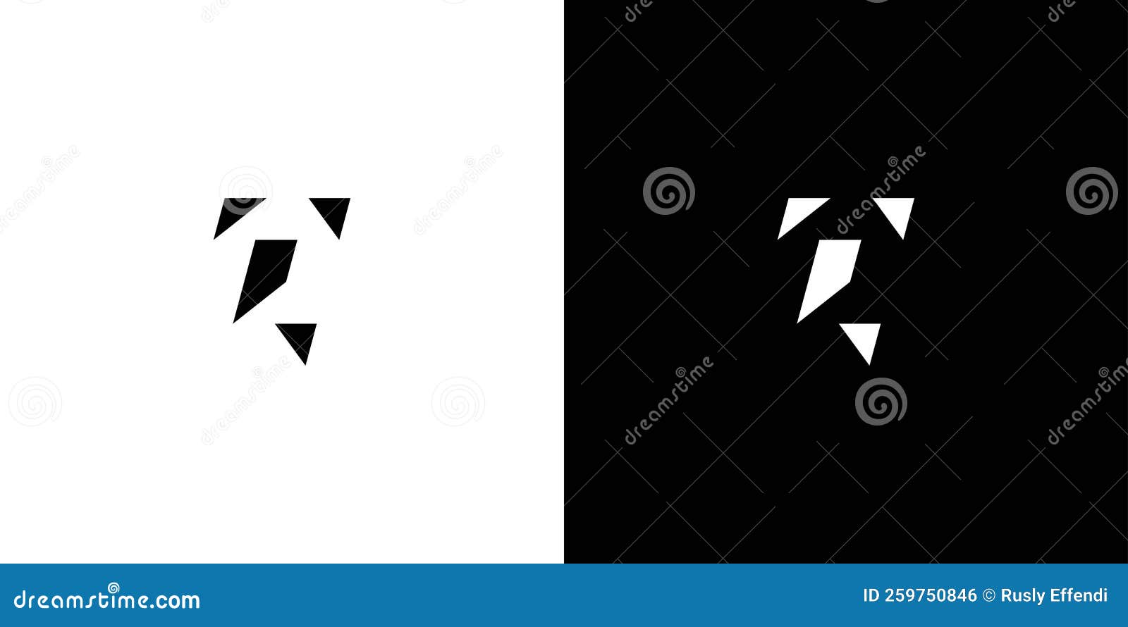 Unique and Modern Tl Initials Logo Design Stock Illustration ...