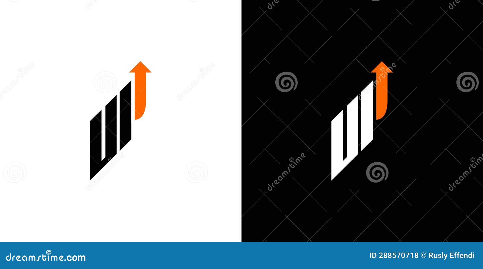 Unique and Modern Up Logo Design Stock Vector - Illustration of ...