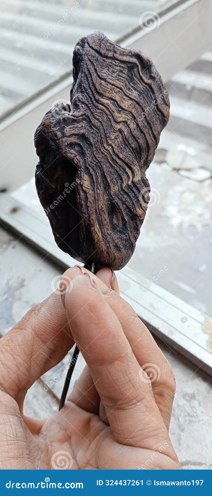 Unique and Natural Objects Made from Wood Stock Image - Image of ...