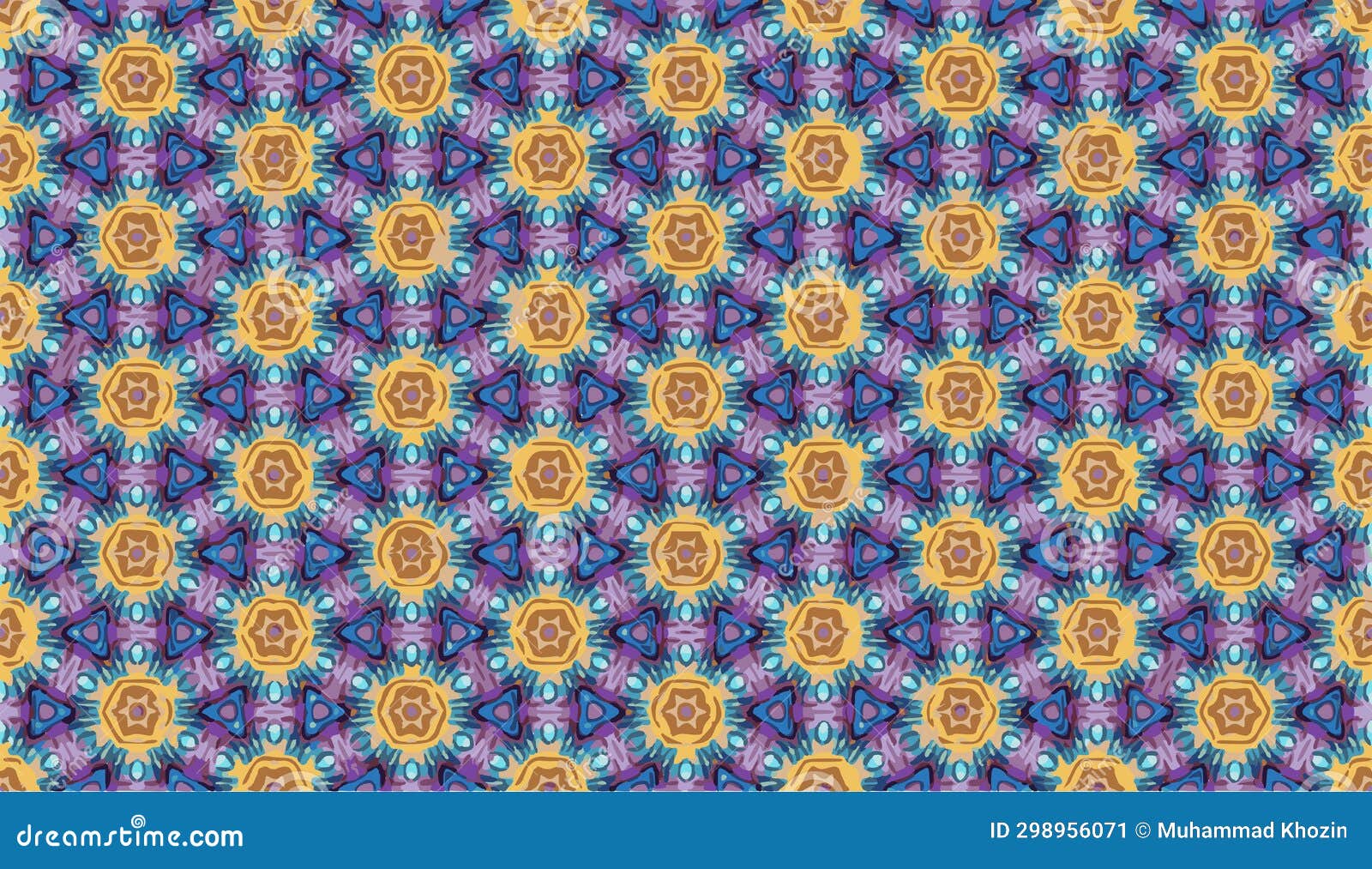 Unique and Nice Design Pattern with Full Color for Background and Motif ...