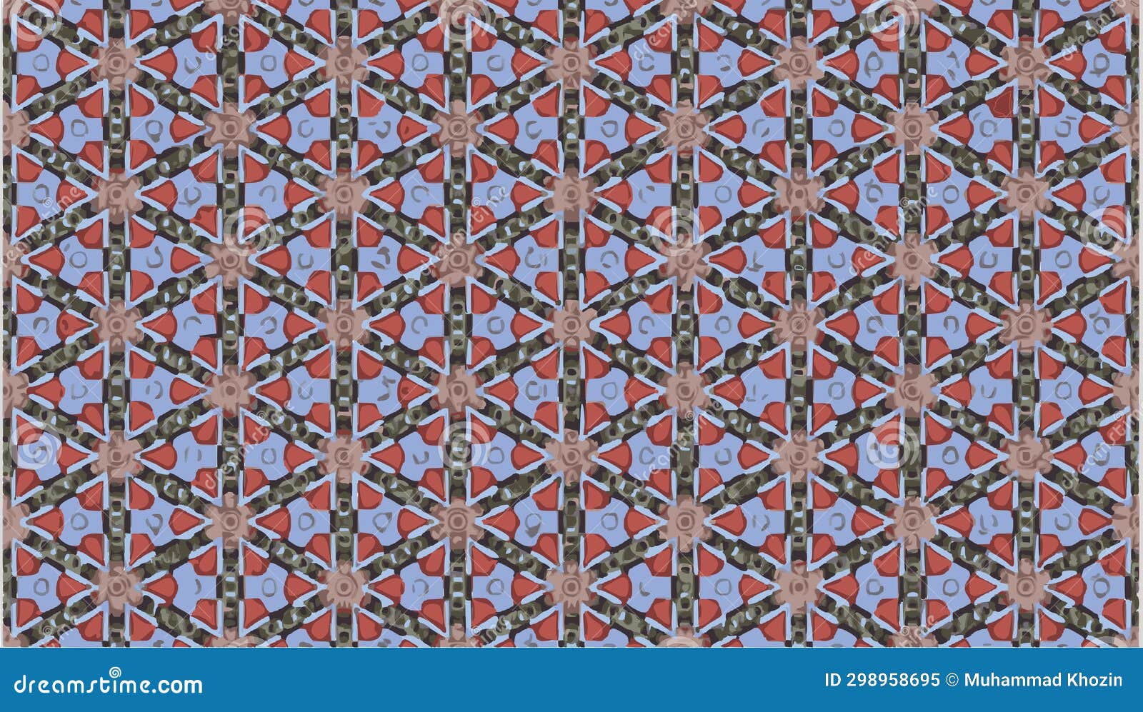 Unique and Nice Design Pattern with Full Color for Background and Motif ...
