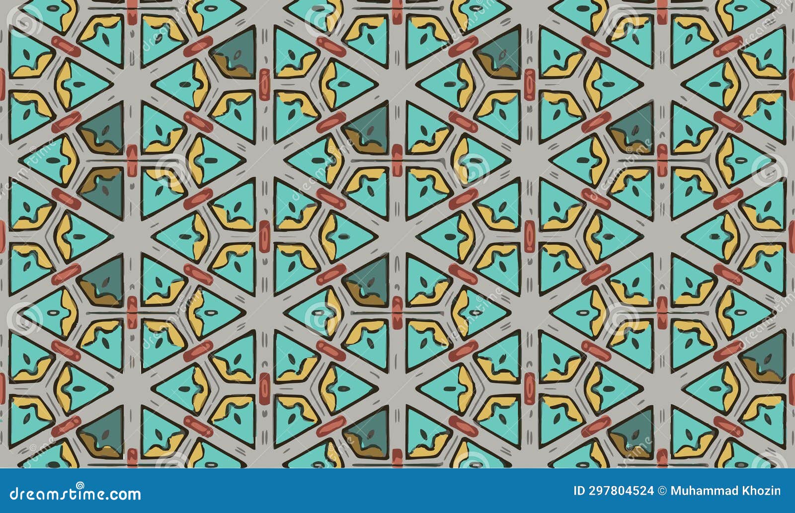 Unique and Nice Design Pattern with Full Color for Background and Motif ...