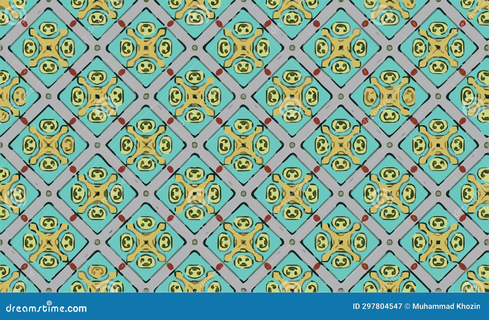 Unique and Nice Design Pattern with Full Color for Background and Motif ...