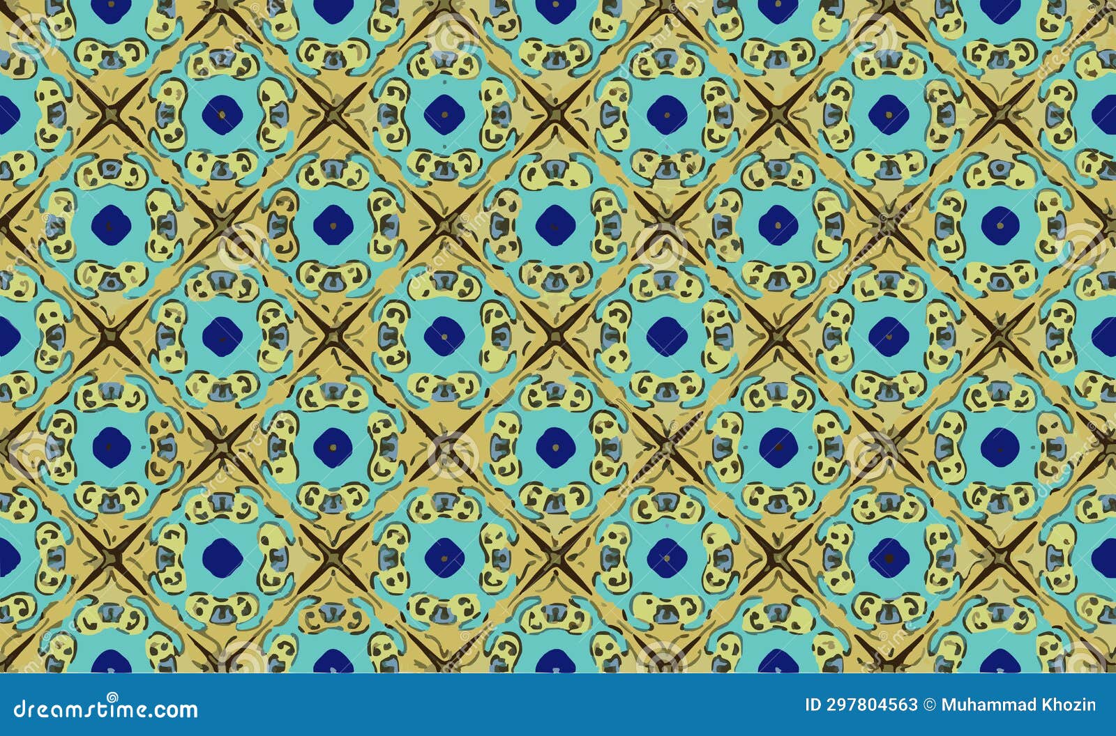 Unique and Nice Design Pattern with Full Color for Background and Motif ...