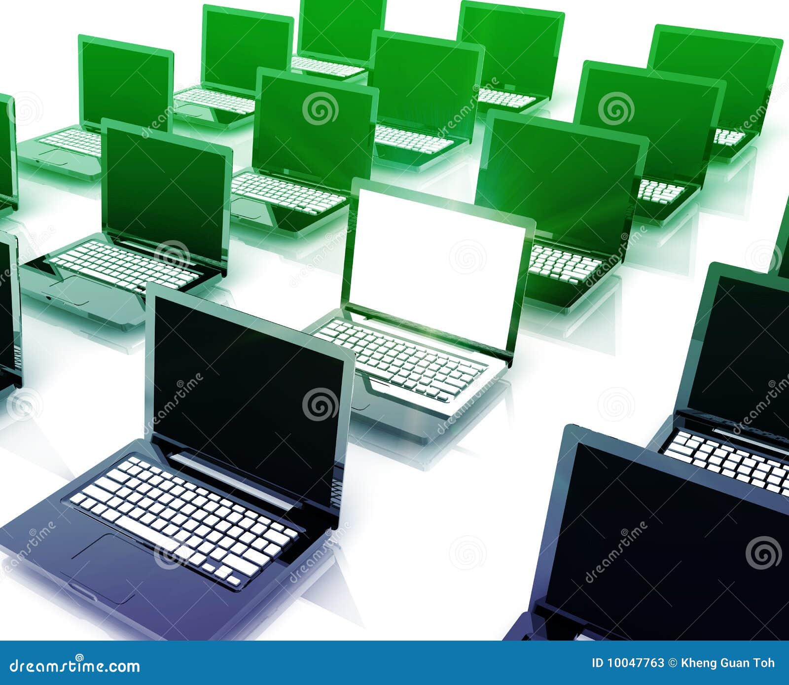 Unique notebook among many stock illustration. Illustration of columns ...