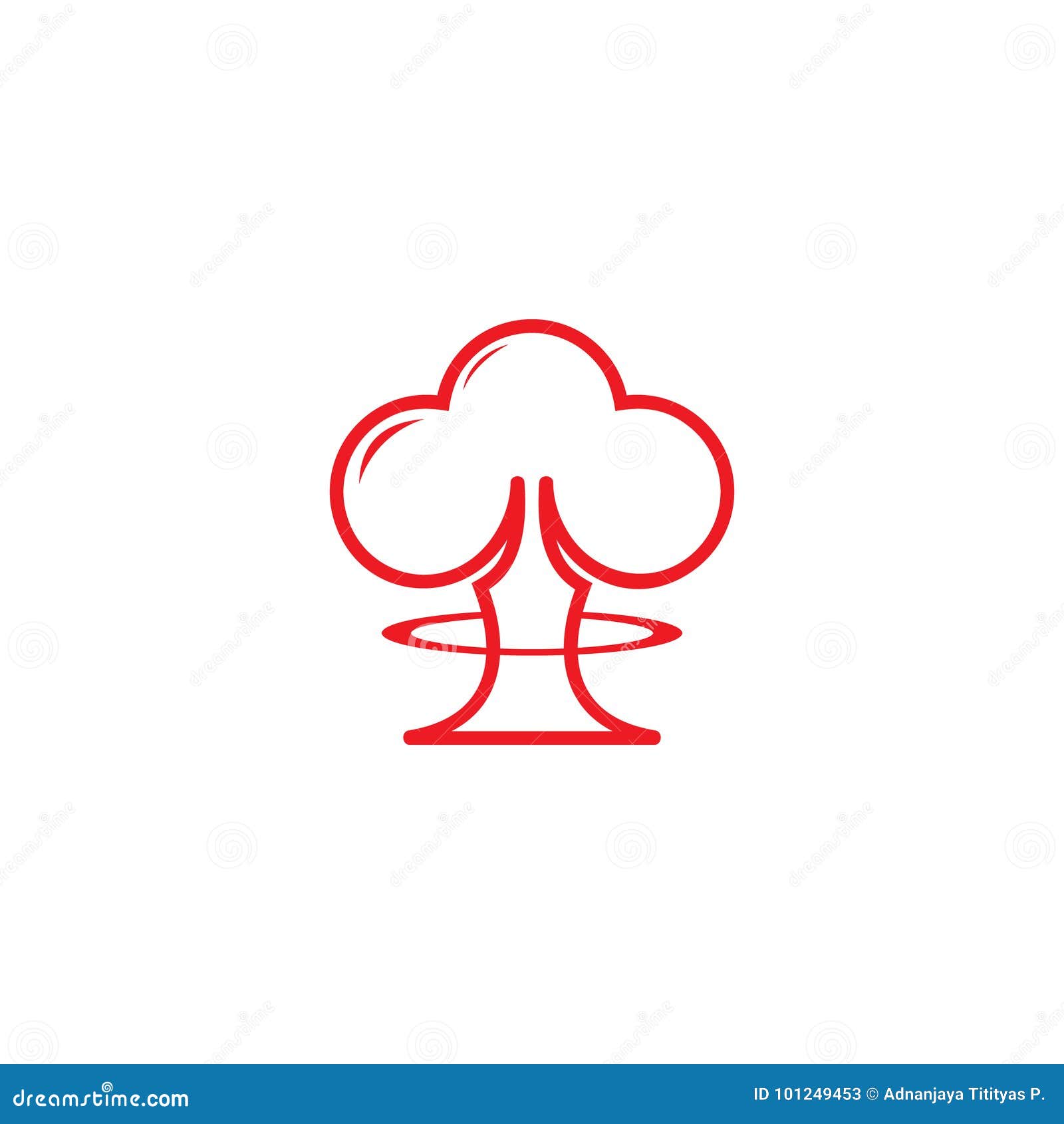Unique Nuclear Bomb Symbol Logo Vector Stock Vector - Illustration of ...