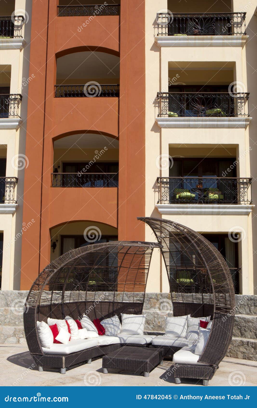Unique Outdoor Lounge Couch Stock Image - Image of stonework, lounge ...
