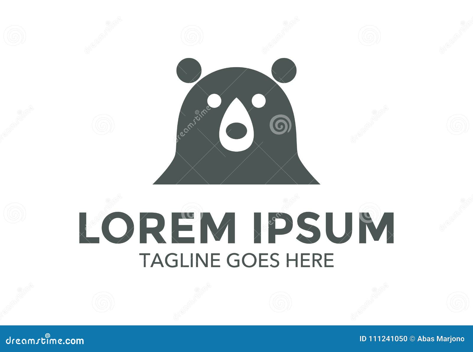 Unique and Outstanding Bear Logo. Vector Illustration Stock Vector ...