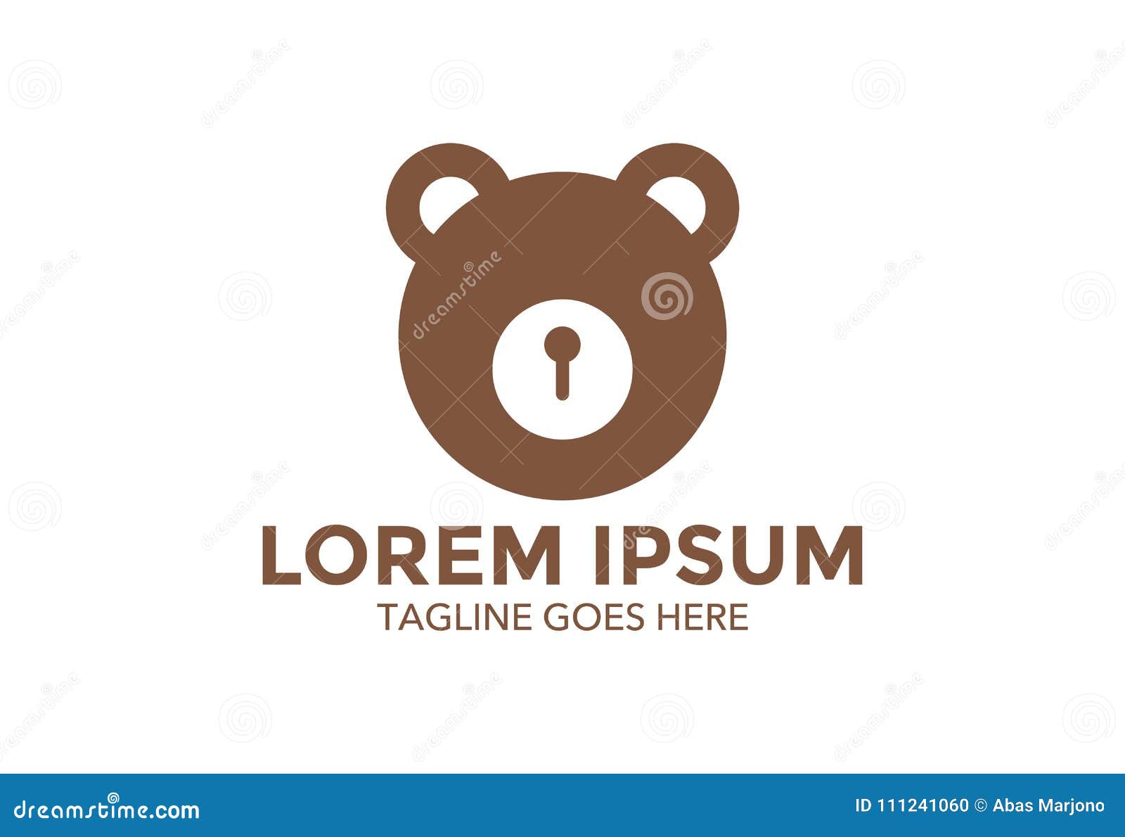 Unique and Outstanding Bear Logo. Vector Illustration Stock Vector ...