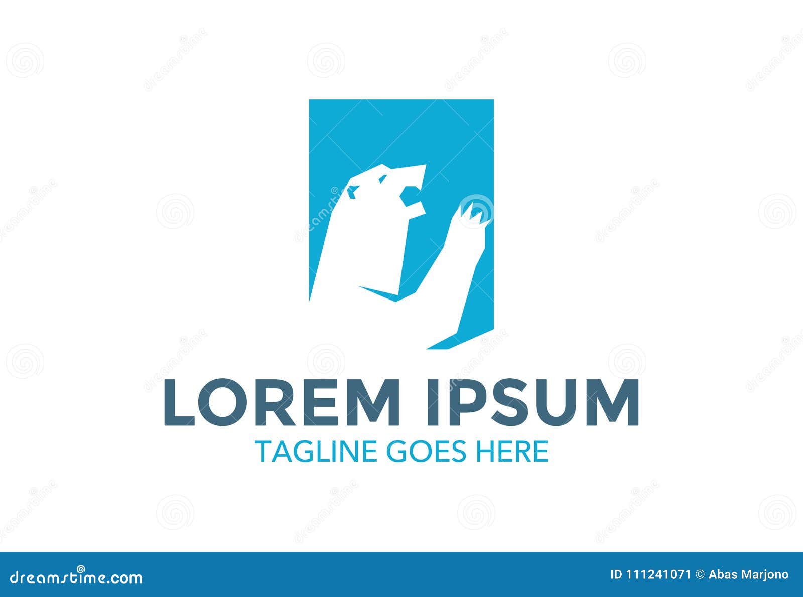 Unique and Outstanding Bear Logo. Vector Illustration Stock Vector ...