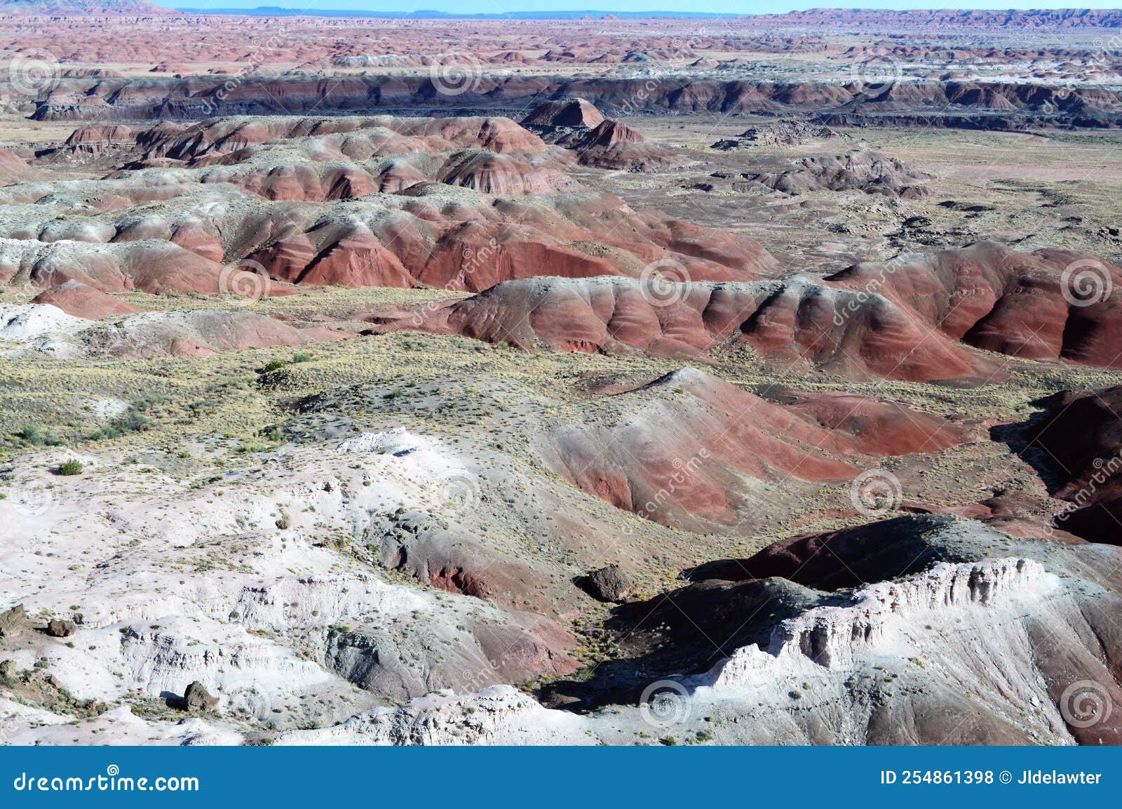 Painted Desert stock photo. Image of arizona, color - 254861398