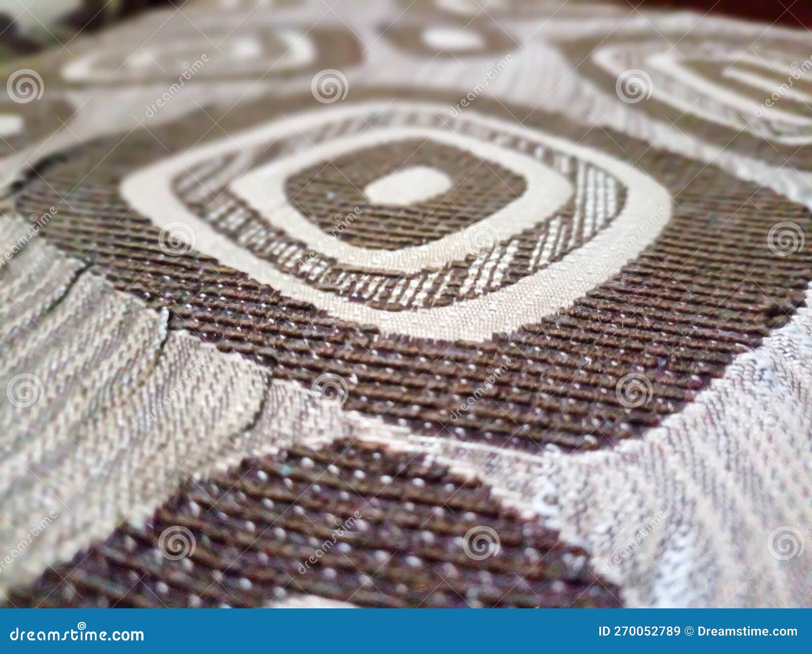 A Unique Pattern of a Cloth Photographed Up Close Stock Image - Image ...