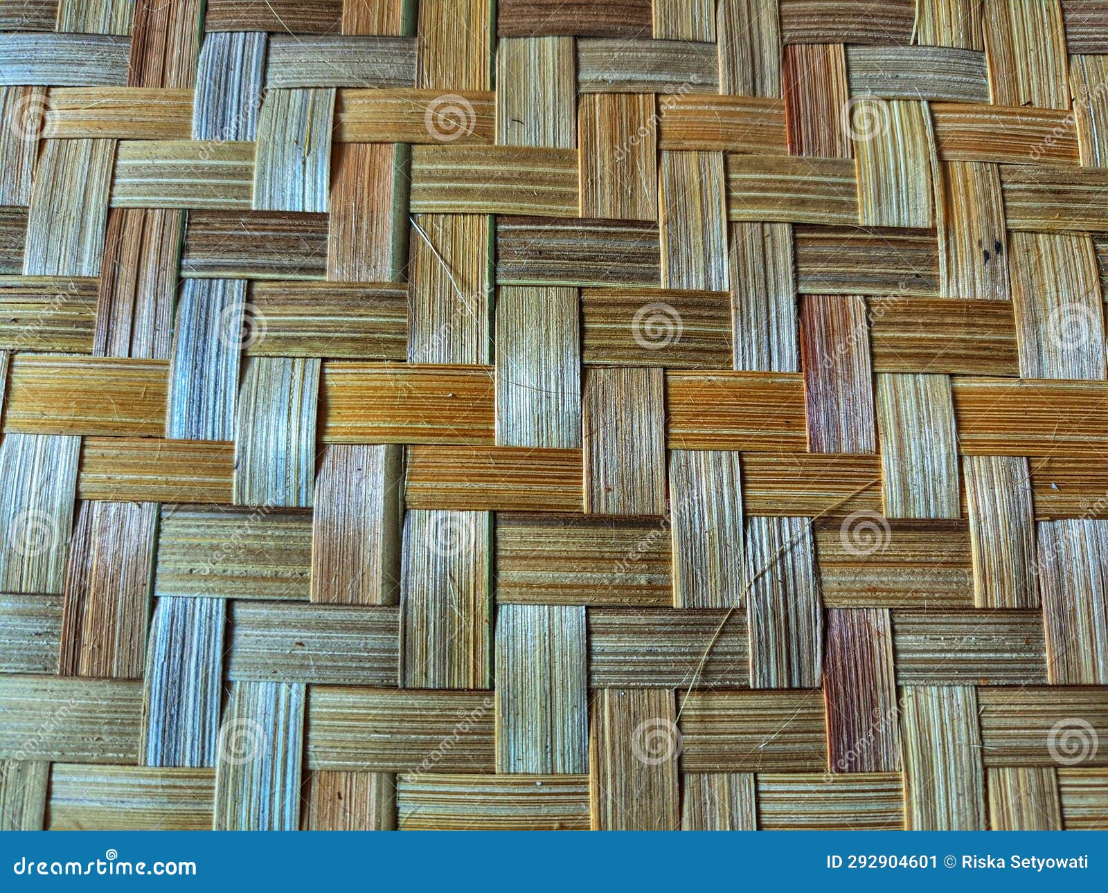 Unique Pattern of Woven Bamboo, Typical of Indonesia Stock Image ...