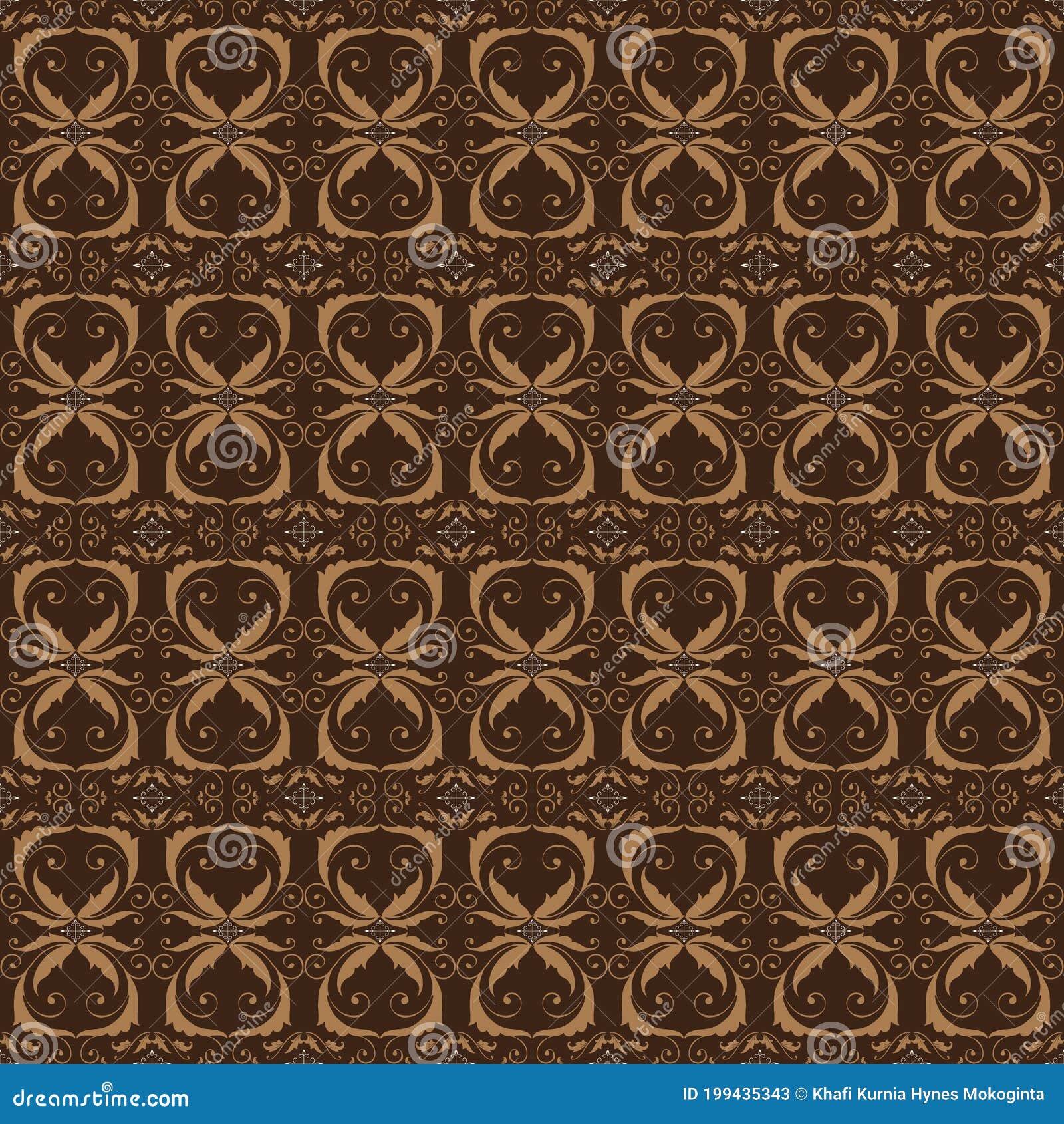 Unique Patterns On Jepara Batik With Simple Dark Brown Color Design ...