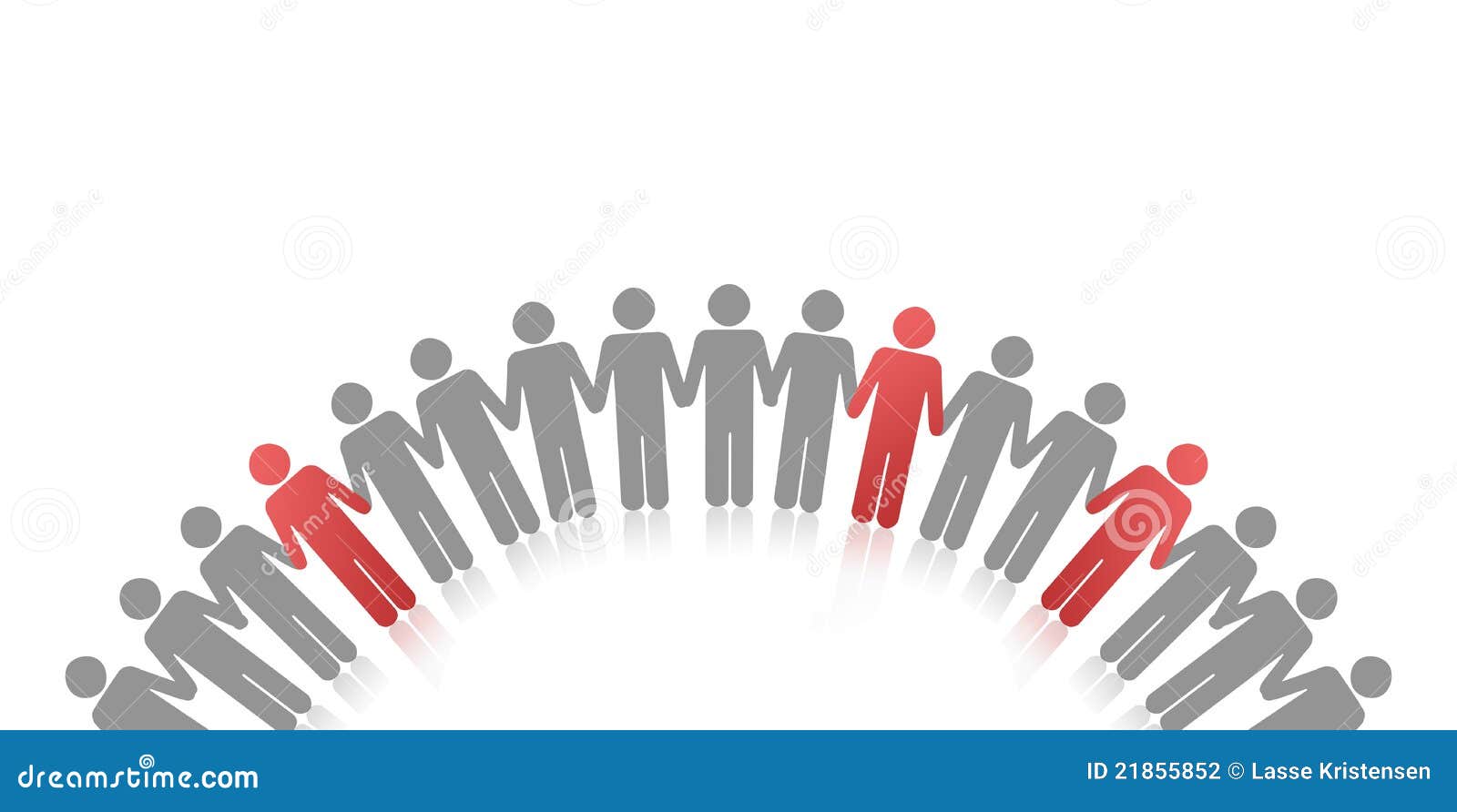 Unique people stock illustration. Illustration of choosing - 21855852