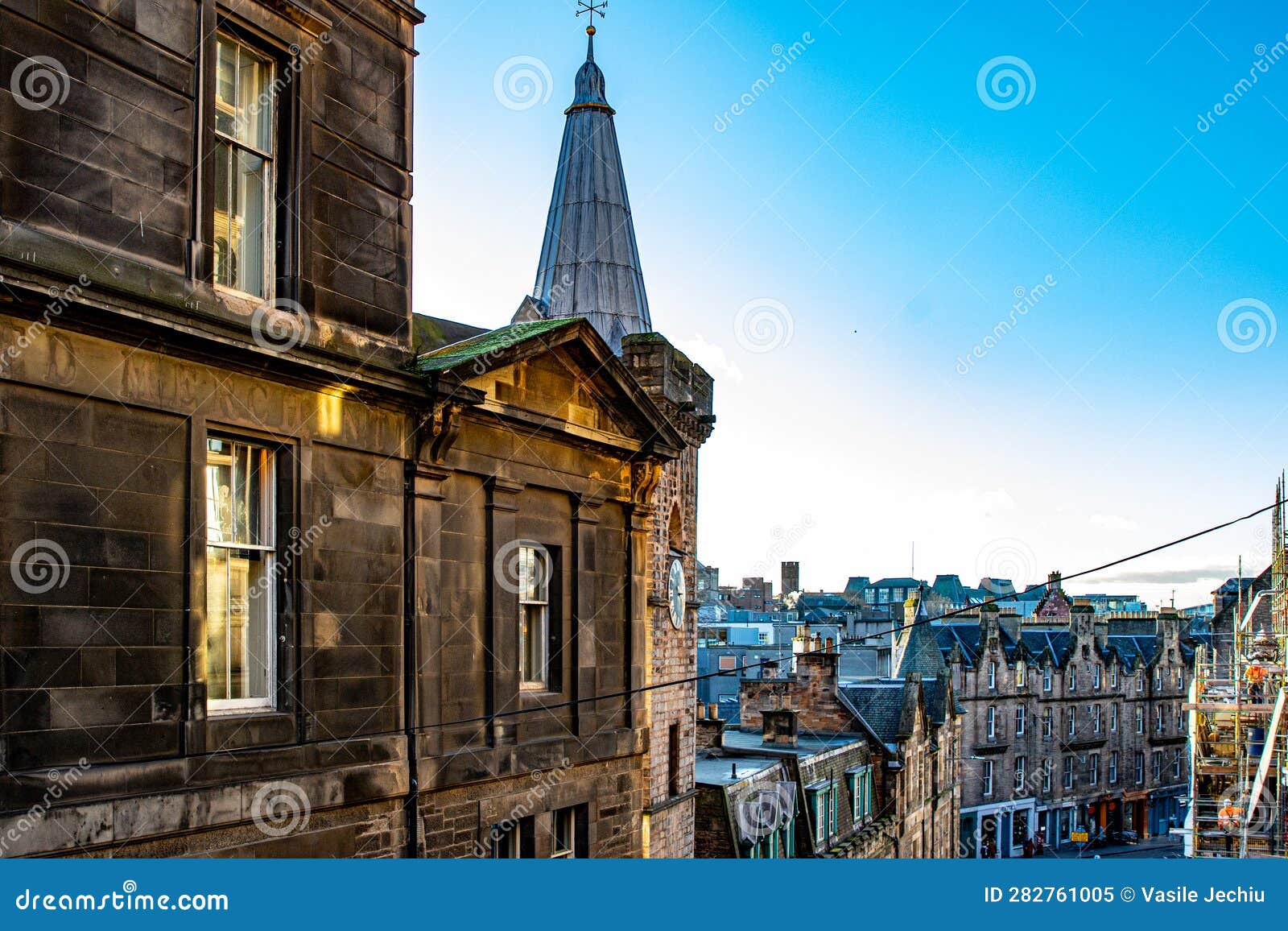 Unique Photo Showing the Gothic Architecture in Edinburgh, Scotland ...