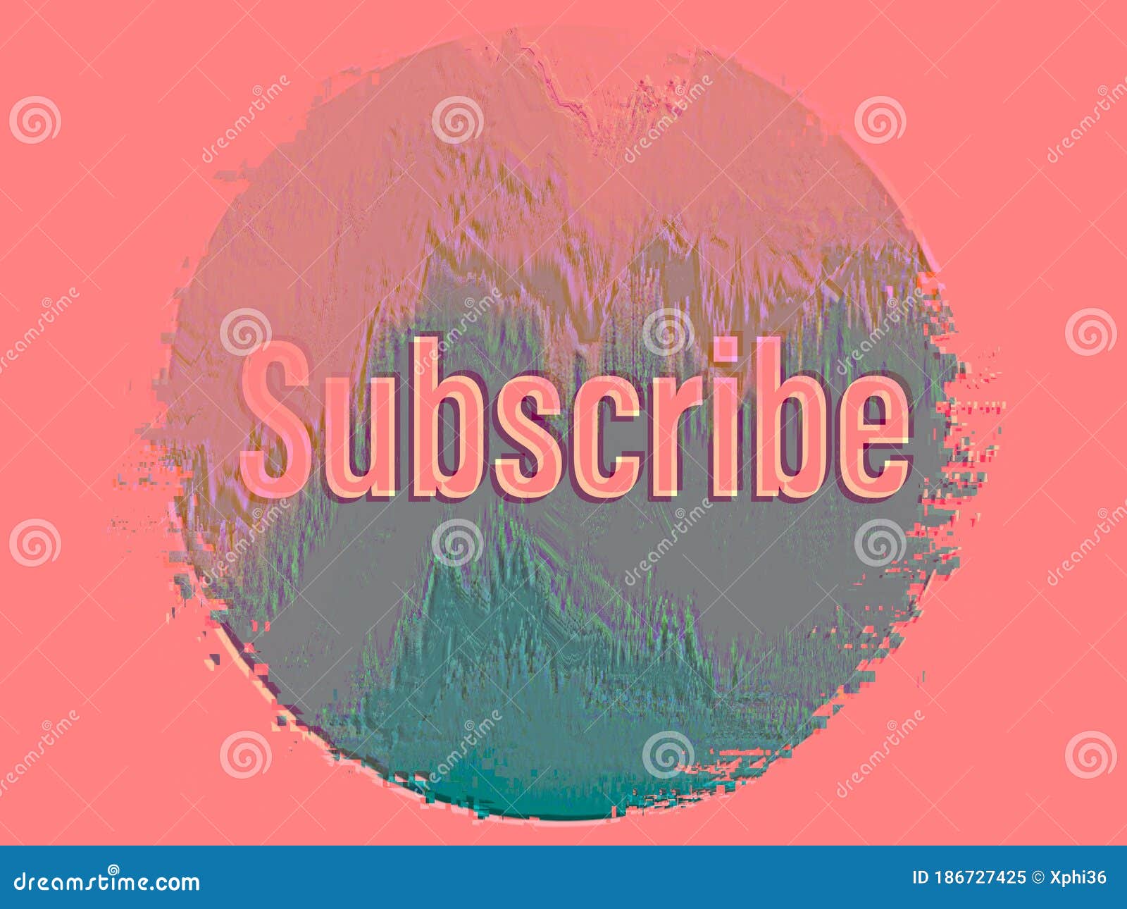 Unique Pixelated Subscribe Button Icon Stock Illustration ...