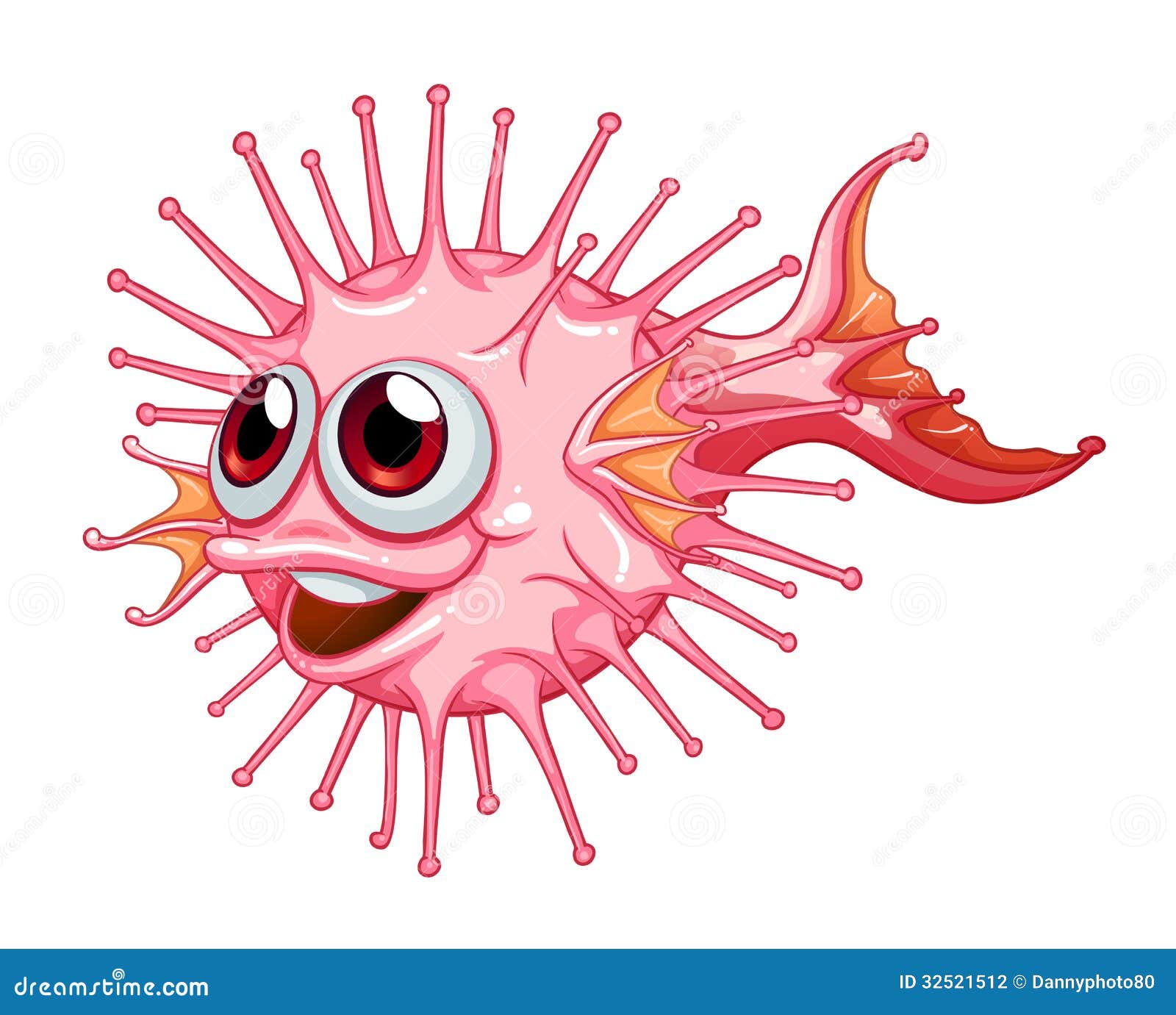 Pink Puffer Fish Ocean Stock Illustrations – 77 Pink Puffer Fish Ocean ...