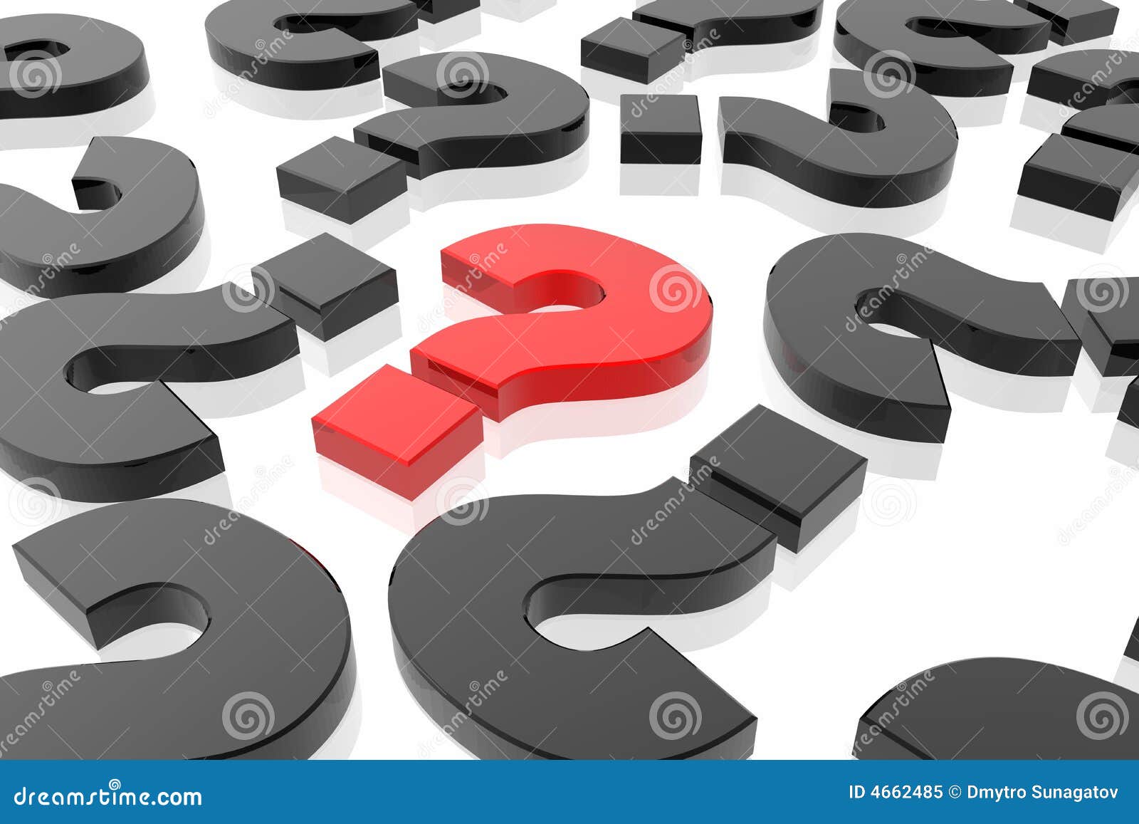 Unique question stock illustration. Illustration of interrogation - 4662485