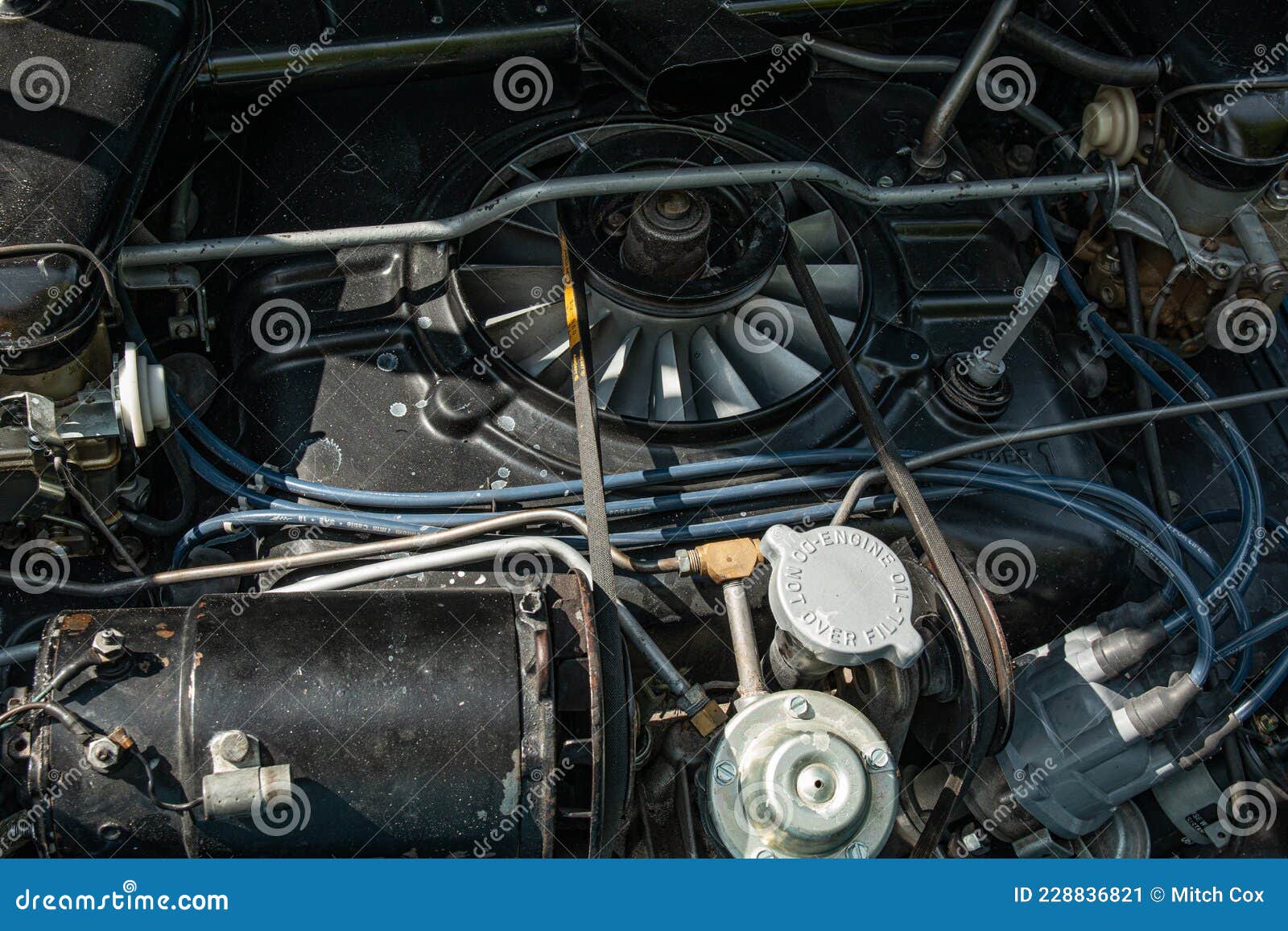 Corvair Engine stock image. Image of vehicle, classic - 228836821
