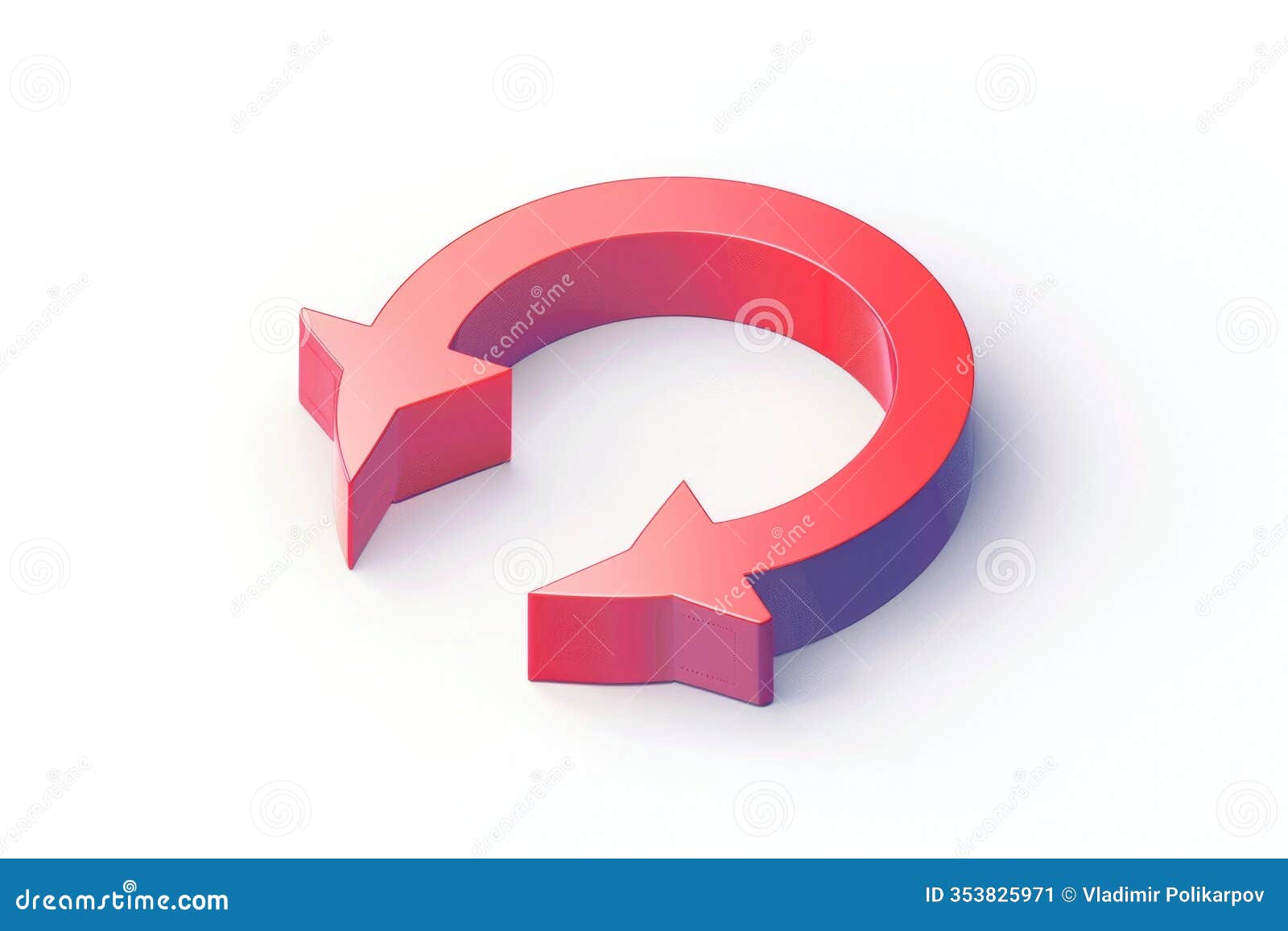 A Unique Red and Blue Circular Object with Two Stars. Perfect for ...