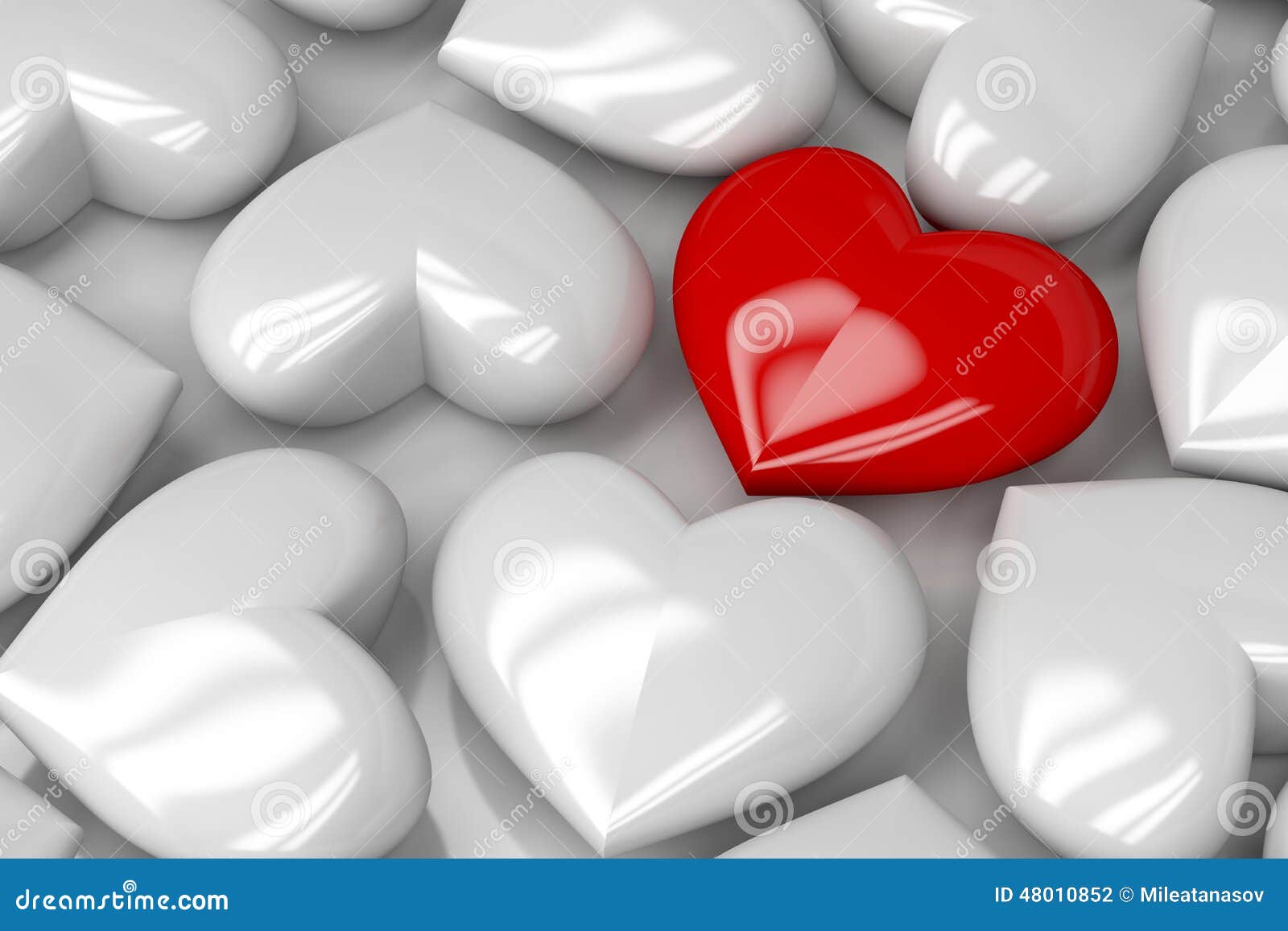 Unique red heart stock illustration. Illustration of sweetheart - 48010852