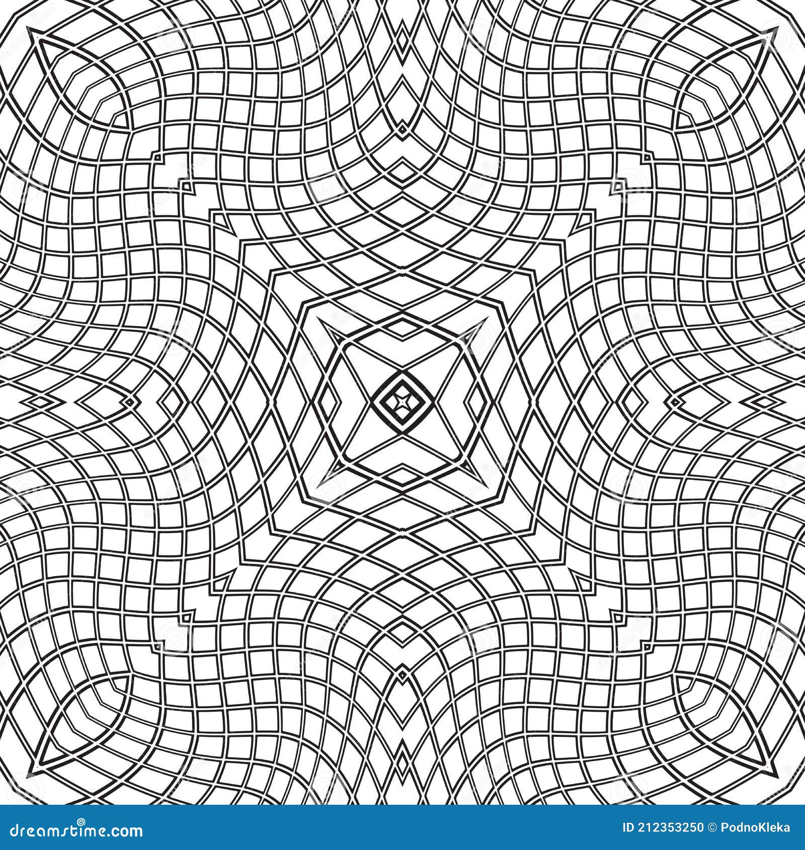 Unique Retro Geometric Diamond Mesh Fabric Fashion Texture. Seamless ...