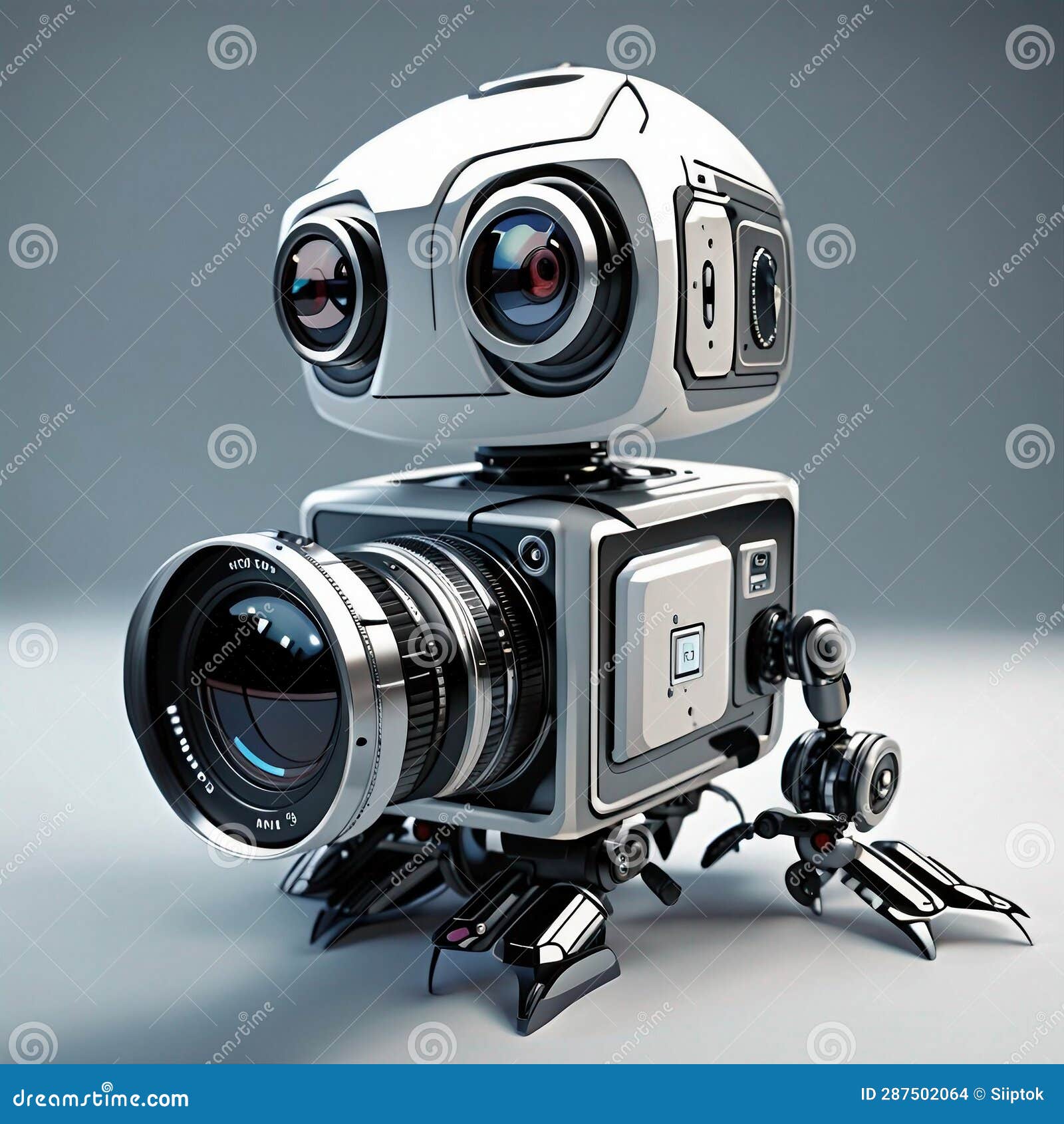 Robotic Camera With Dolly Royalty-Free Stock Image | CartoonDealer.com ...