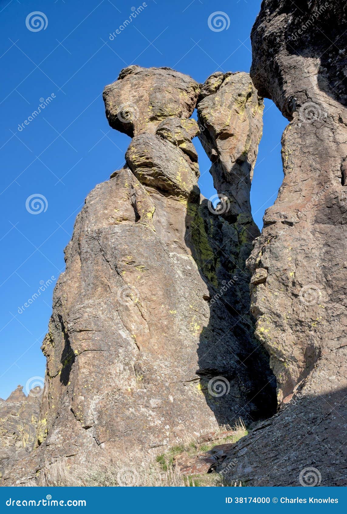 Unique Rocks in Nature Look Like Humans Stock Photo - Image of shadows ...