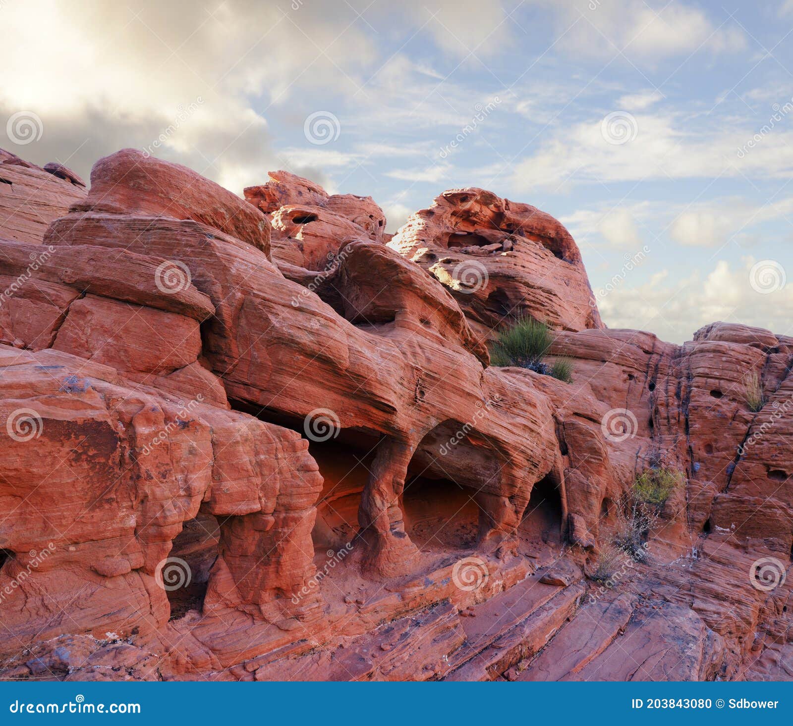 Unique Sandstone Formation in the Valley of Fire State Park, Nevada ...