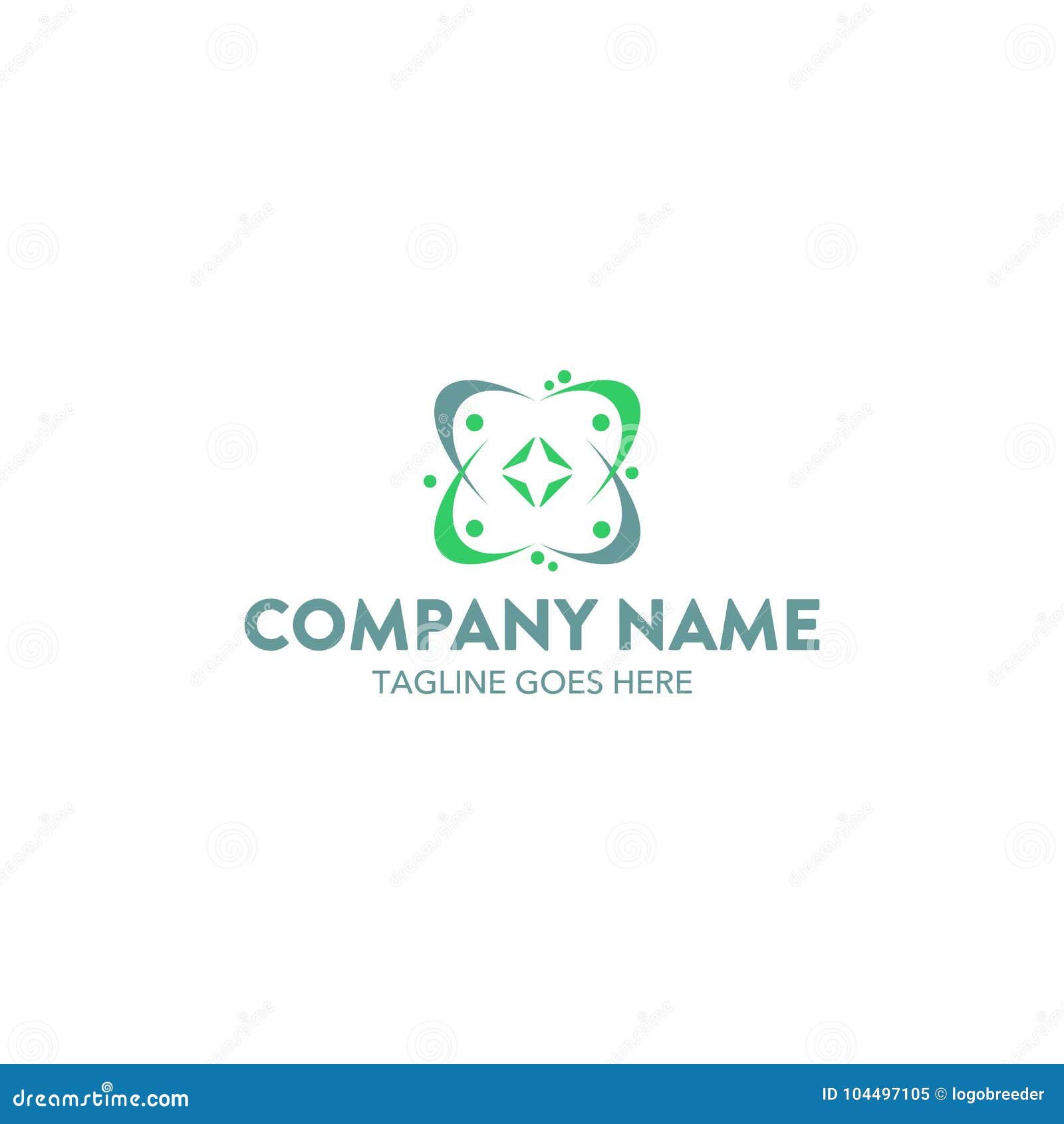 Unique Science Logo Template. Vector Stock Vector - Illustration of ...