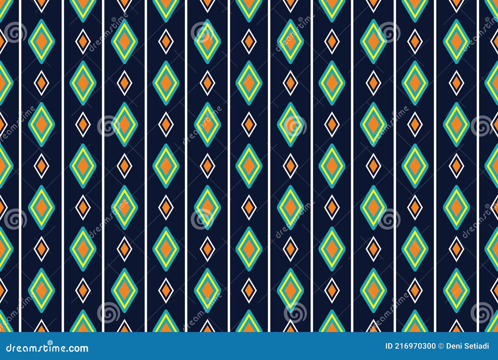 Unique Seamless Pattern Vector Stock Vector - Illustration of pattern ...