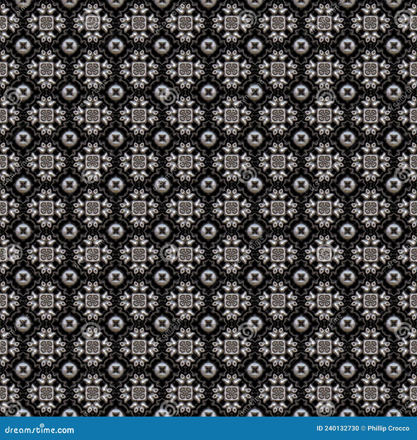 Unique Shaped Pewter Design Objects Stock Illustration - Illustration ...