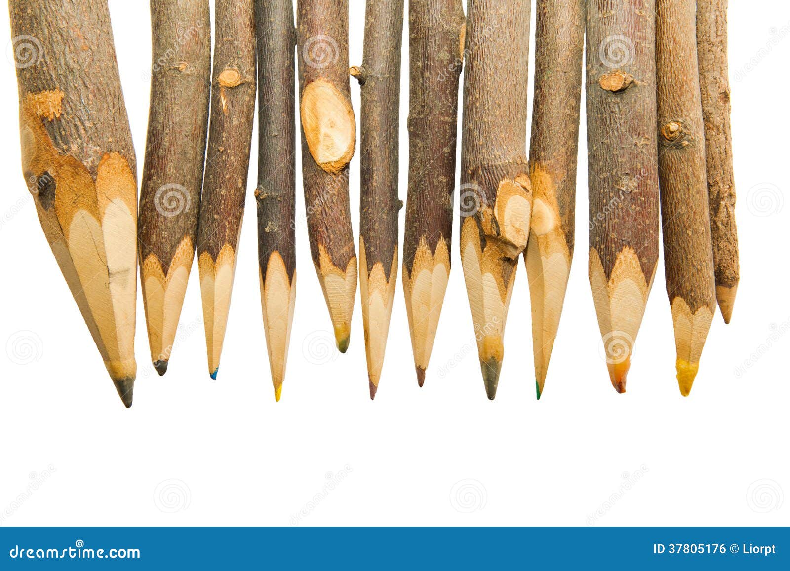 Unique Sharp Pencils stock photo. Image of sharp, wooden - 37805176
