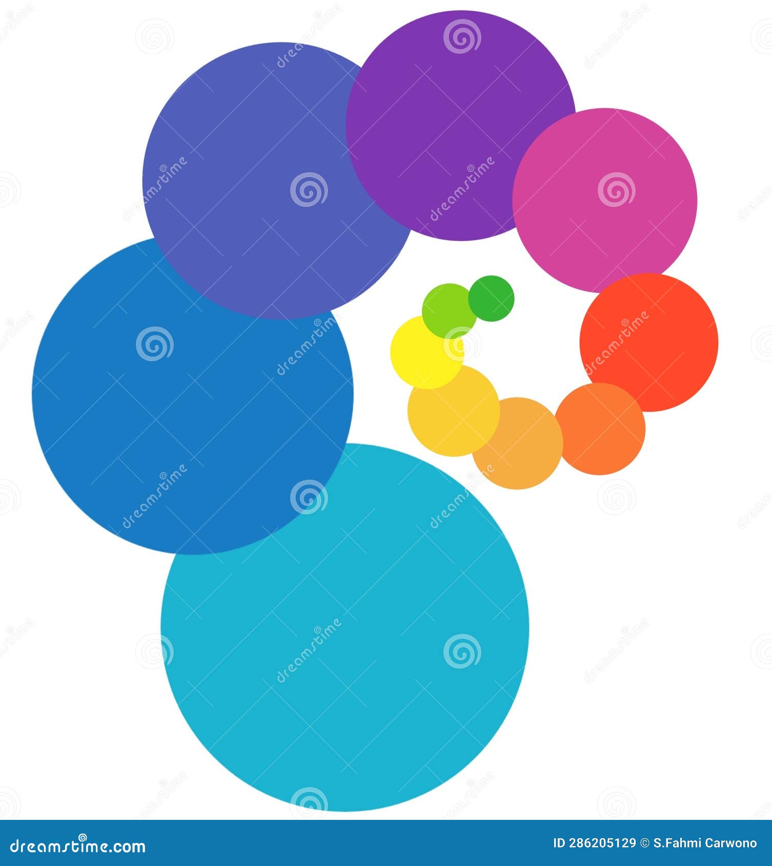 Unique and Simple Color Palette Background Stock Illustration ...