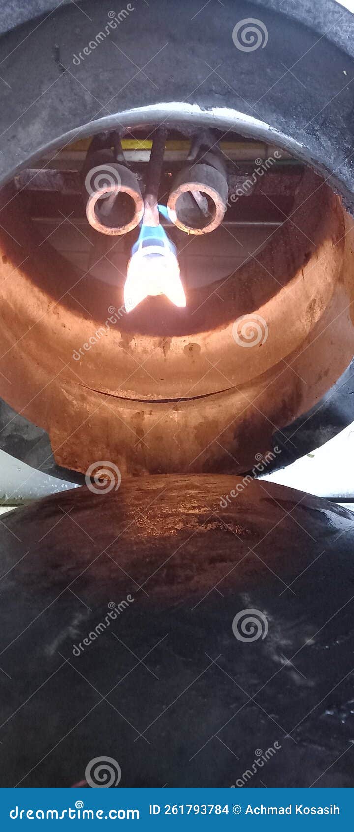 The Unique of Smiley Face from the Kitchen Stock Photo - Image of ...