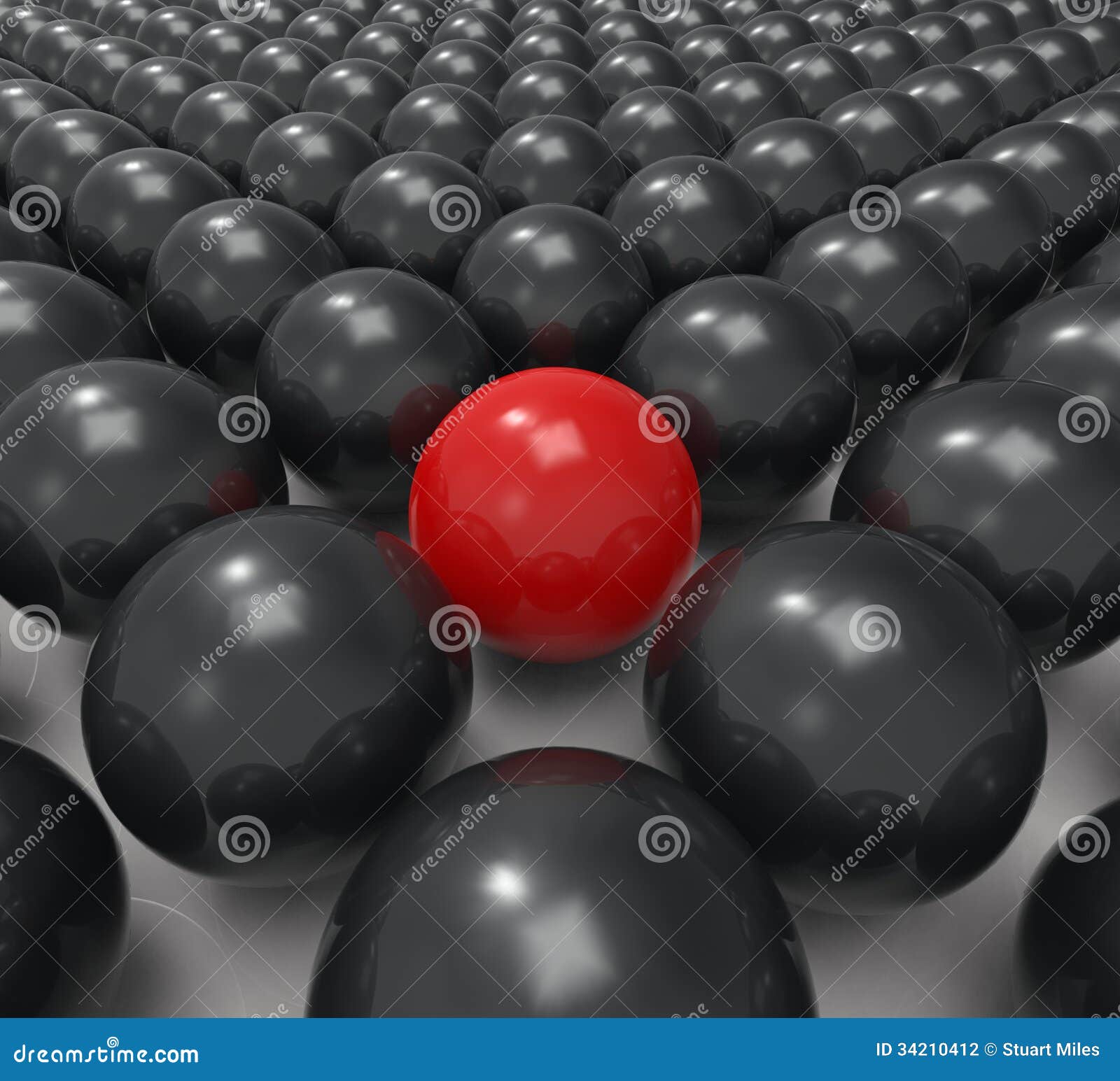 Unique Sphere Showing Uncommon Variation Stock Illustration ...