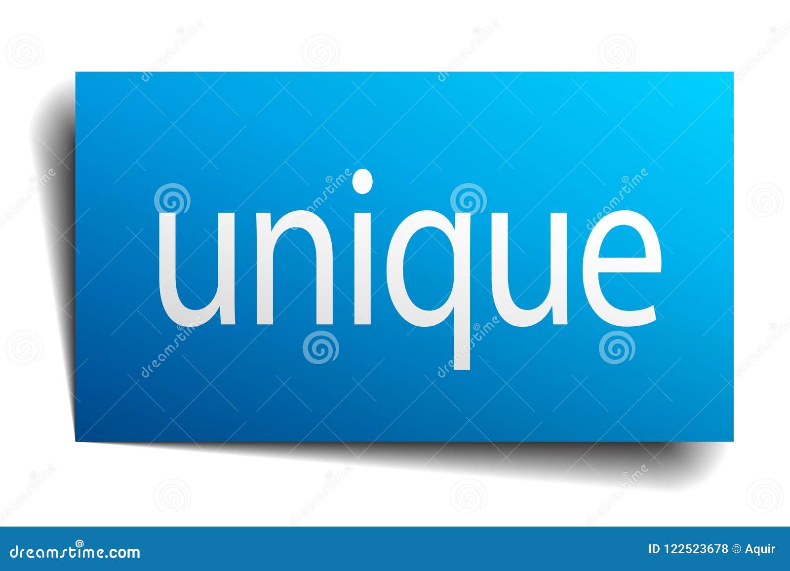 Unique sign stock vector. Illustration of insignia, banner - 122523678