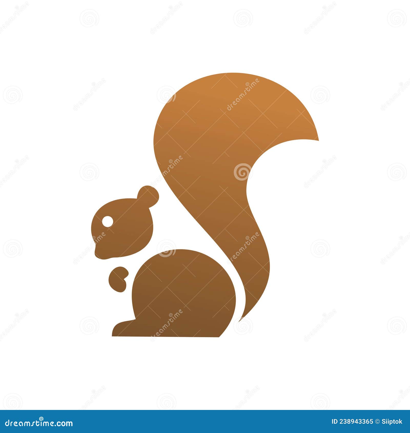 Unique Squirrel Mascot Logo Design Stock Vector - Illustration of brand ...