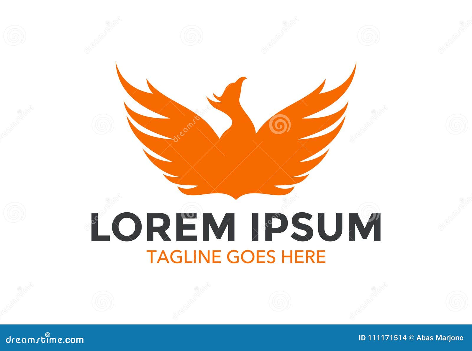 Unique and Stand Out Phoenix Logo. Vector Illustration Stock Vector ...