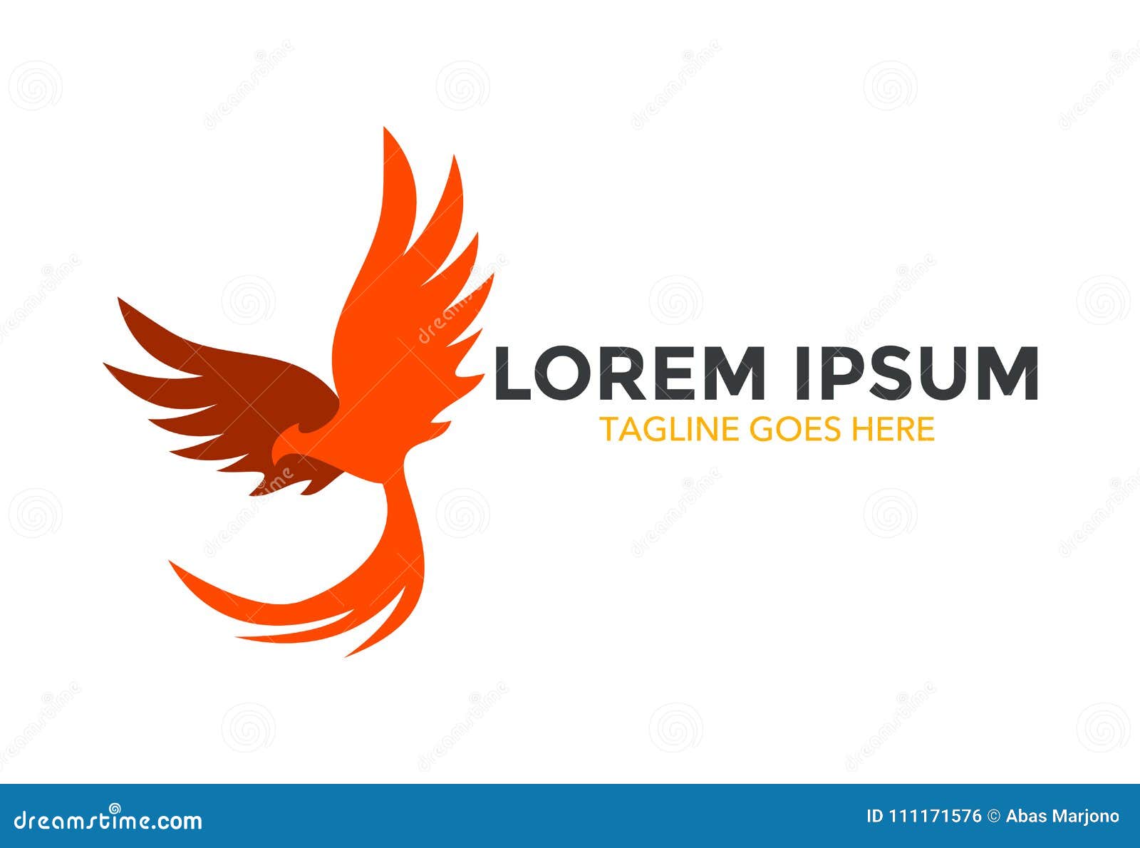 Unique and Stand Out Phoenix Logo. Vector Illustration Stock Vector ...