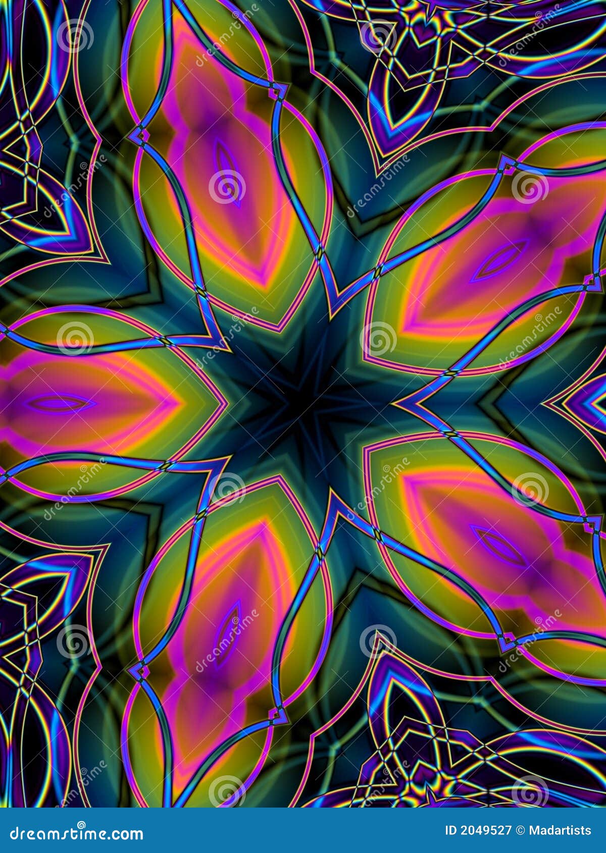 Unique Star Pattern Pink Gold Stock Illustration - Illustration of ...