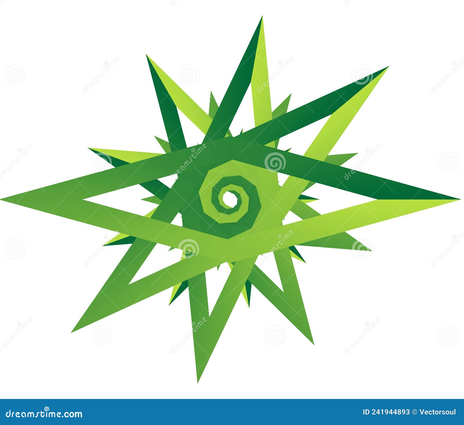 Unique Star Shape, Star Contour Vector Design Element Stock Vector ...