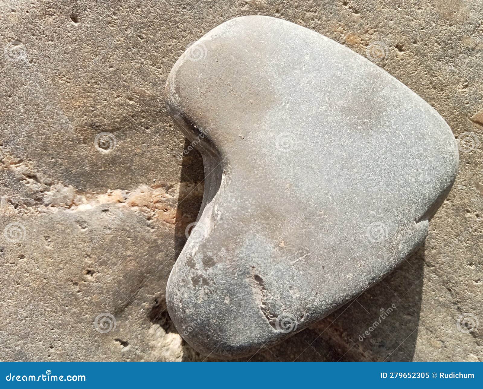 Unique Stone Shape Like a Heart Shape Stock Image - Image of unique ...