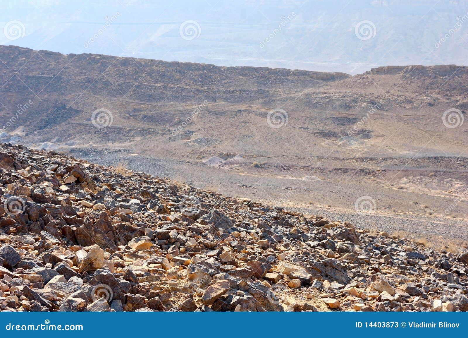 Unique Stones of Makhtesh Ramon Stock Image - Image of blue, east: 14403873
