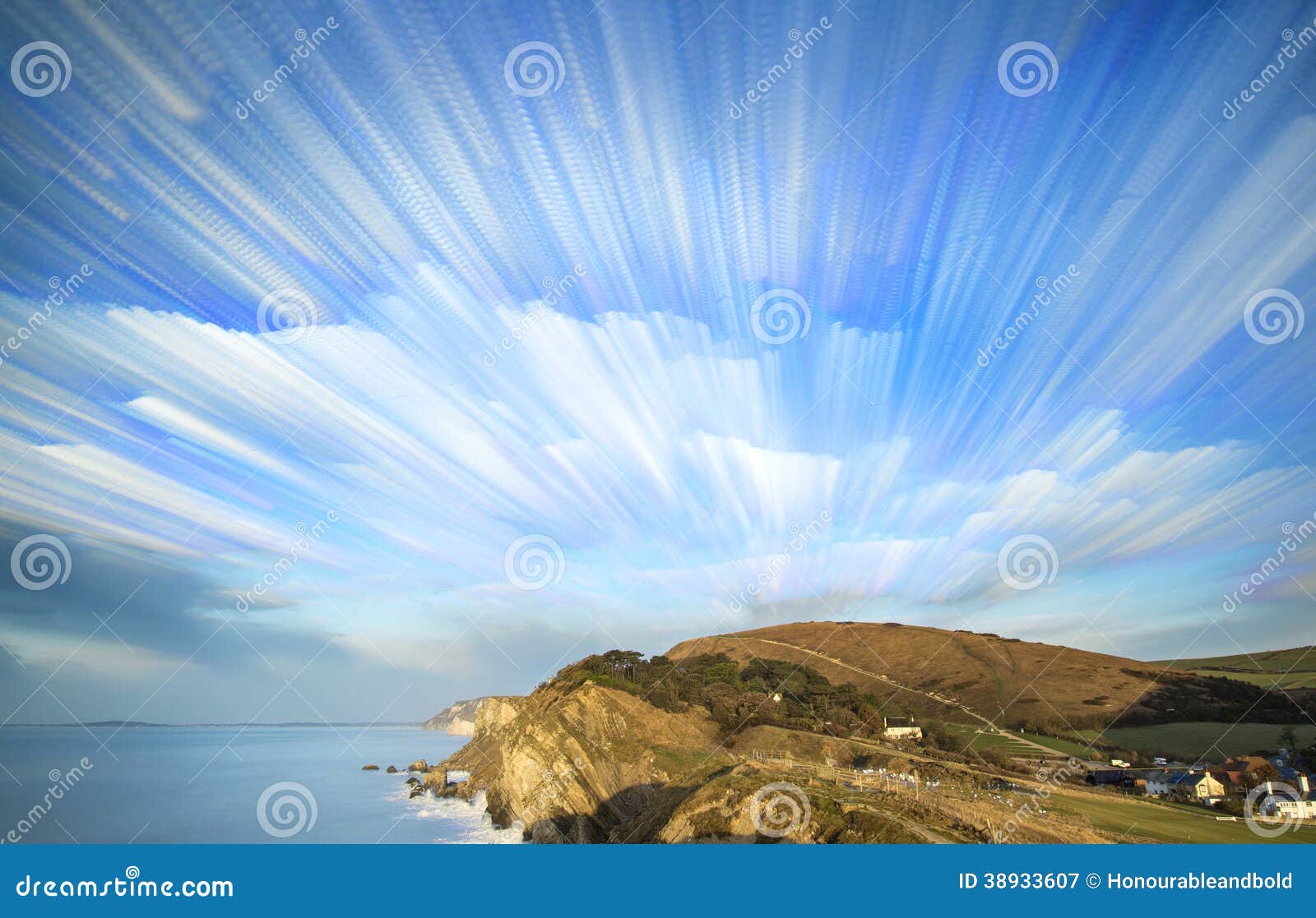 Unique Time Lapse Stack Sunrise Landscape Stock Image - Image of ...